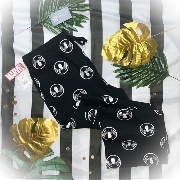 Marvel | Pants | Marvel Venom Pajama Pants Mens Loungewear | Poshmark